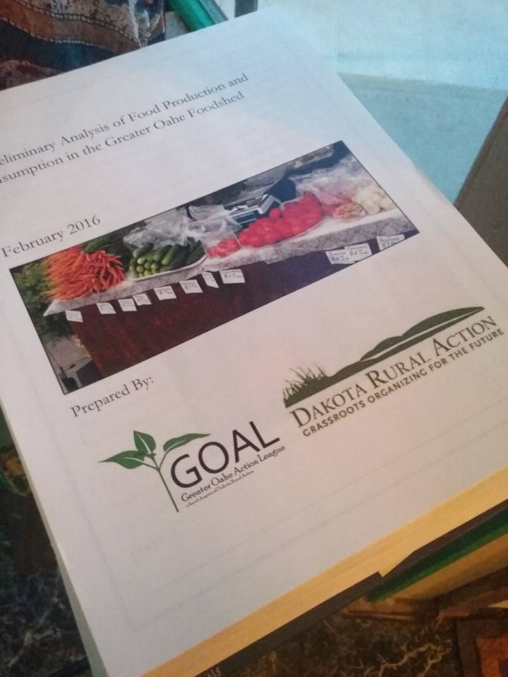 DRA chapter releases foodshed study | WORC